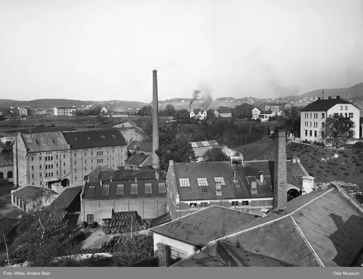 Lilleborg Fabriker. -Oslo Museum / DigitaltMuseum