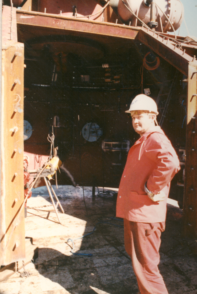 "Safe Regalia". Dykkerne skulle reparere skadene som ble påført Oseberg ...