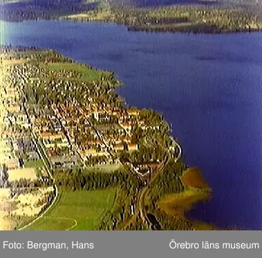 Nora stad, 1989-11. -Örebro läns museum / DigitaltMuseum