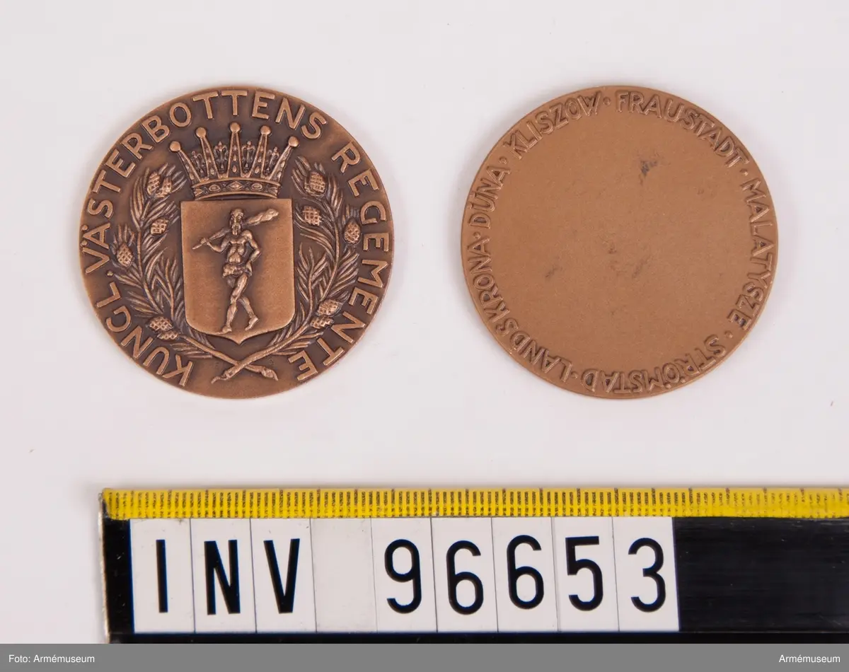 Medaljer -Armémuseum / DigitaltMuseum