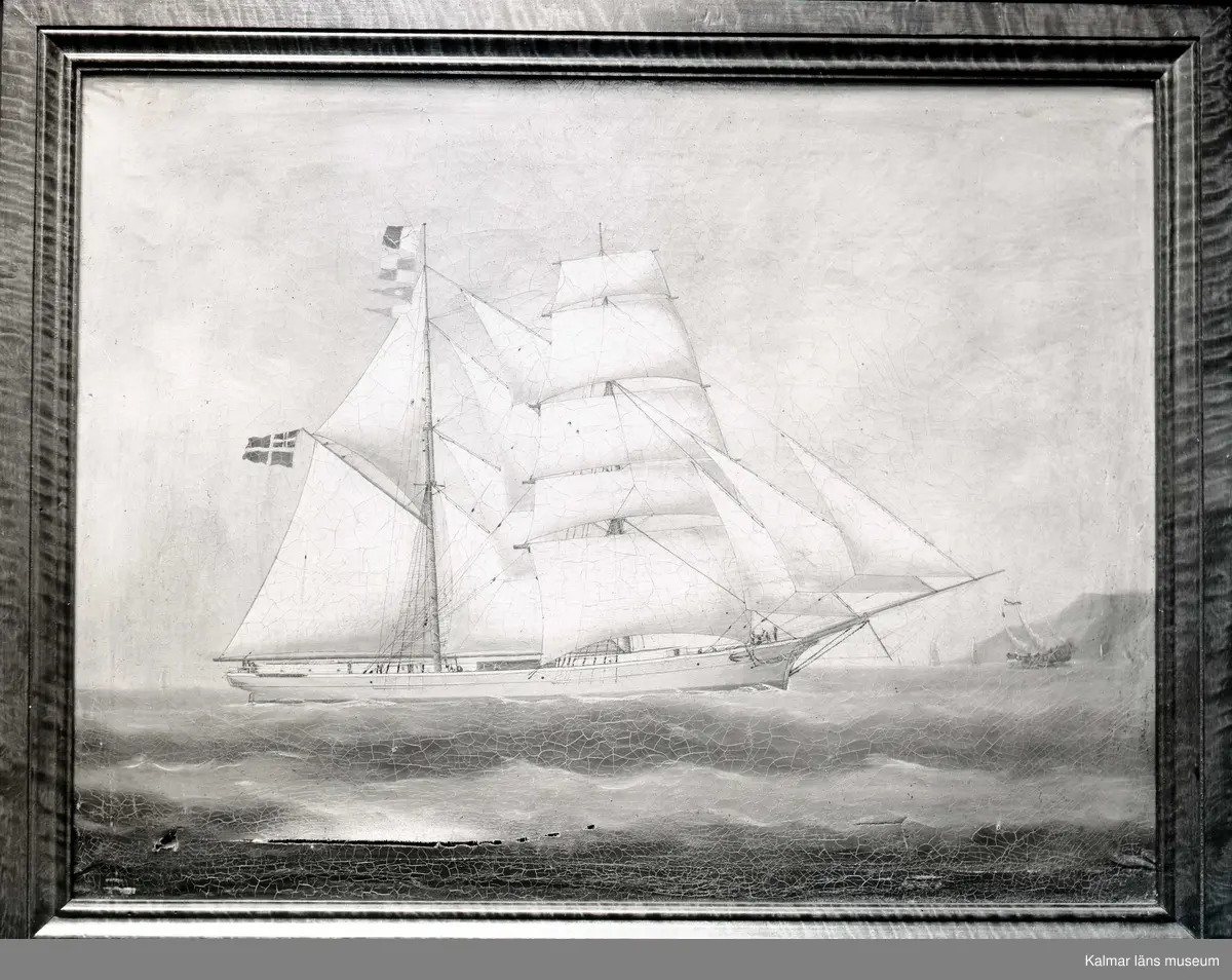 Aurora Australis Skonert 250 ton. Byggd vid Påskallavik 1873. Redare E ...