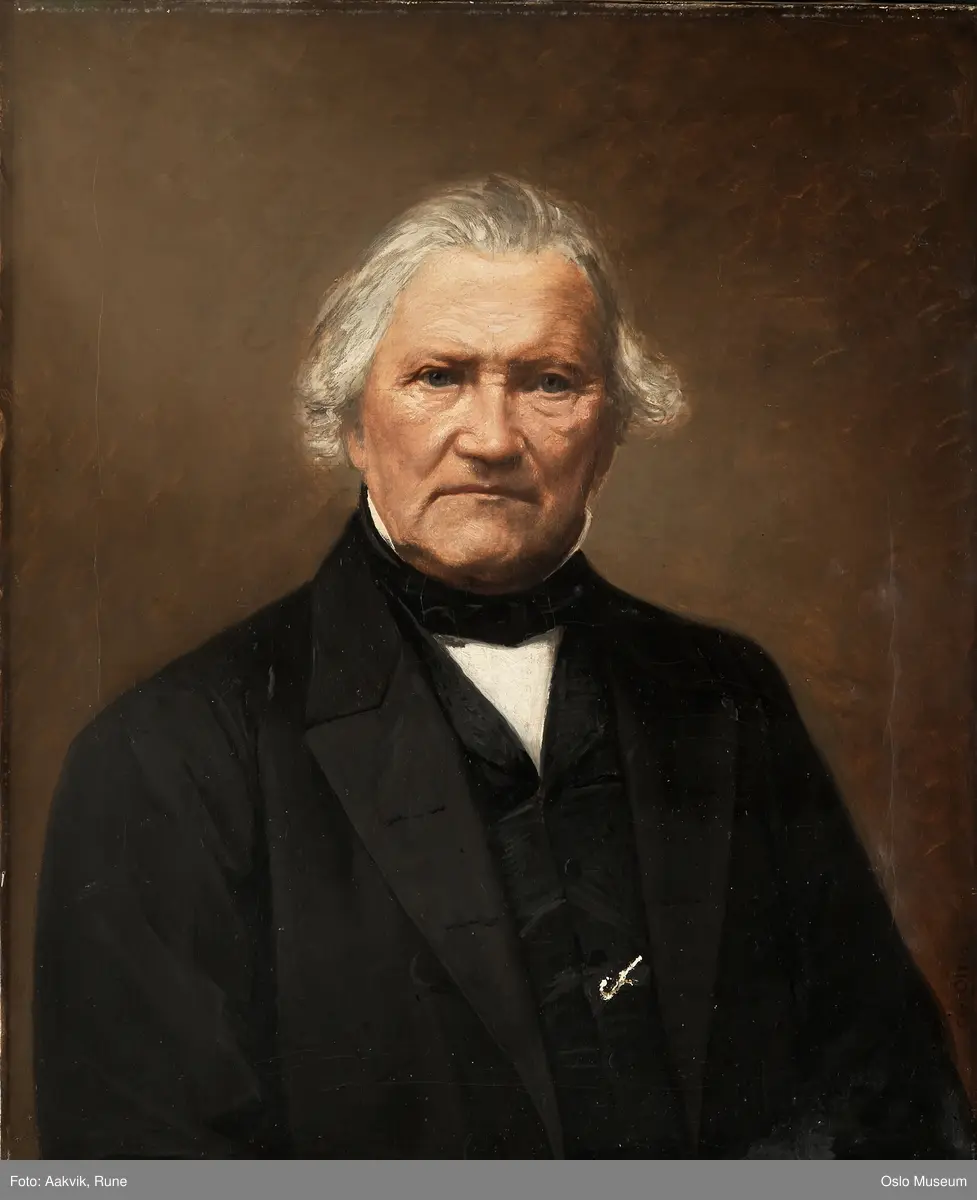 Portrett av grosserer Hans Gulbranson [oljemaleri] -Oslo Museum ...