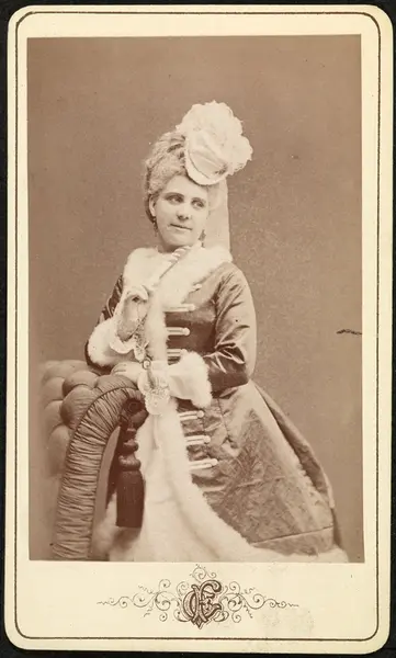 Ida Basilier. -Oslo Museum / DigitaltMuseum