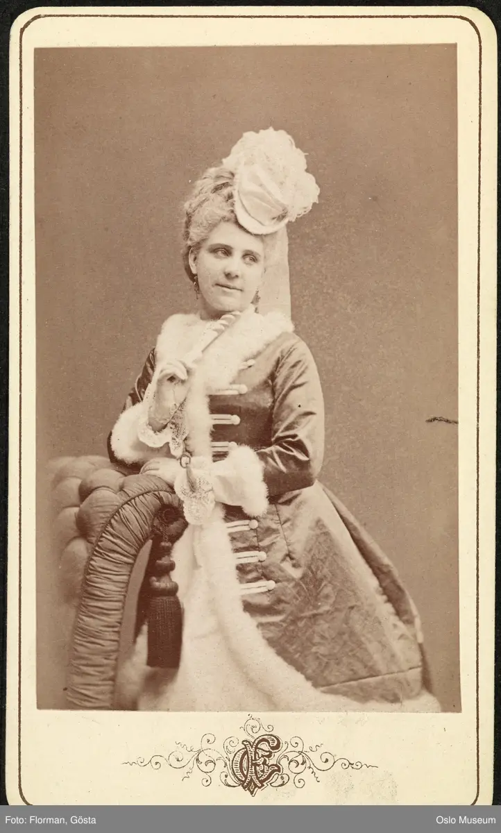 Ida Basilier. -Oslo Museum / DigitaltMuseum