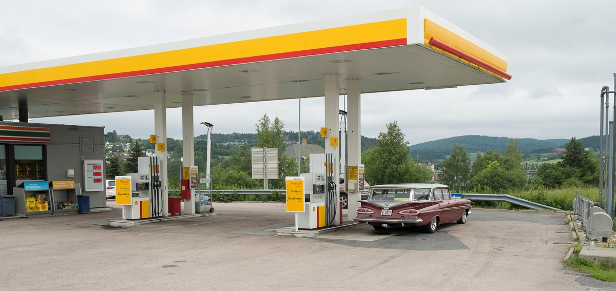 Shell bensinstasjon Kirkeveien Fetsund Fet -Museene i Akershus ...