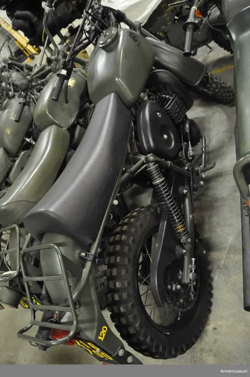 Motorcykel 258 -Armémuseum / DigitaltMuseum