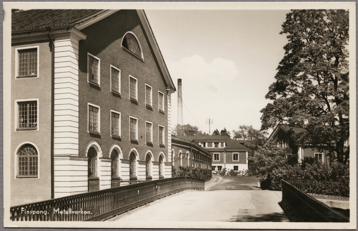 Metallverken i Finspång. -Järnvägsmuseet / DigitaltMuseum