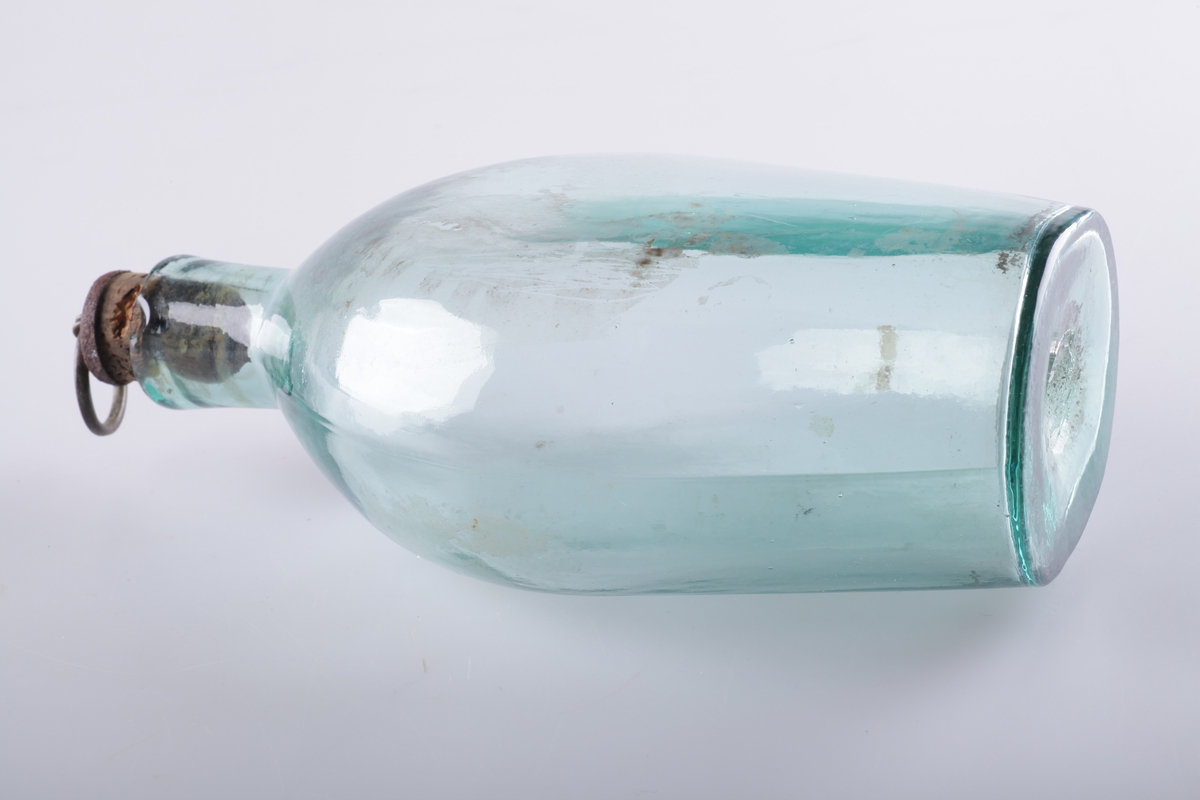 flaske -Mjøsmuseet / DigitaltMuseum