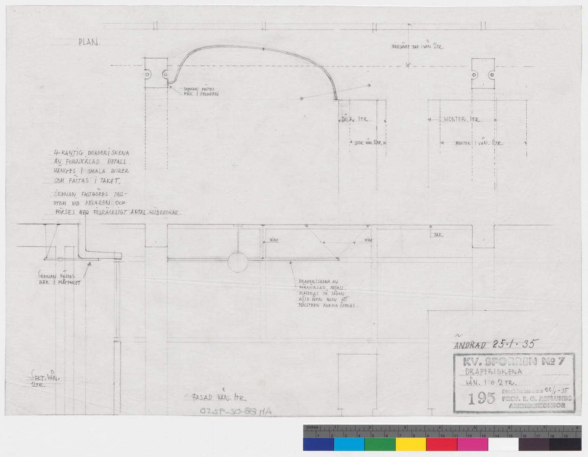 Ritning -ArkDes / DigitaltMuseum