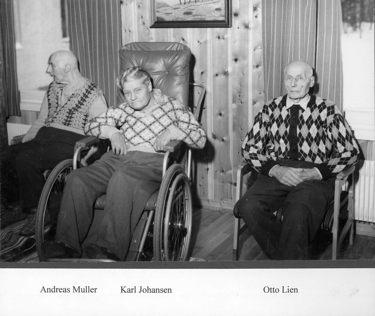 Åpning av Pleieheimen i Alvdal Bilder fra albun gitt som gave til Gurin ...