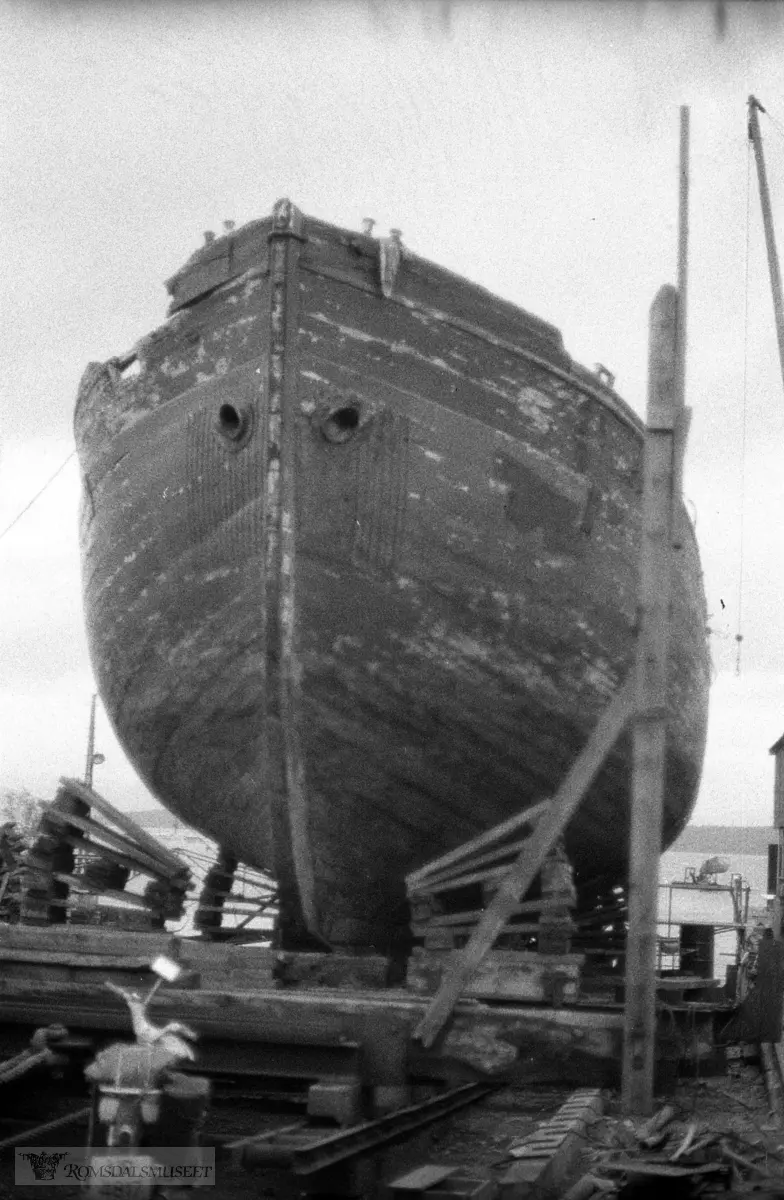 "Bankfisken" på slipp på Bolsønes. Bankfisken ble slippsatt på Bolsønes ...