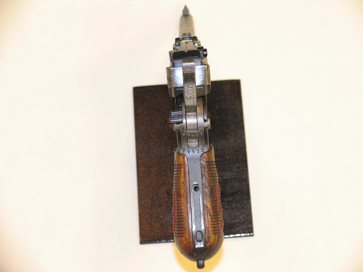 Pistol 9mm Mauser M1912 -Forsvarets museer / DigitaltMuseum