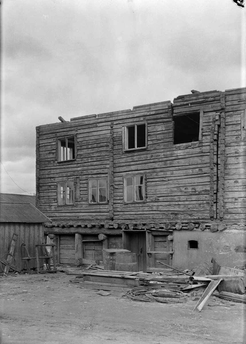 Demontering av Tavern på Brattøra -Sverresborg Trøndelag Folkemuseum ...
