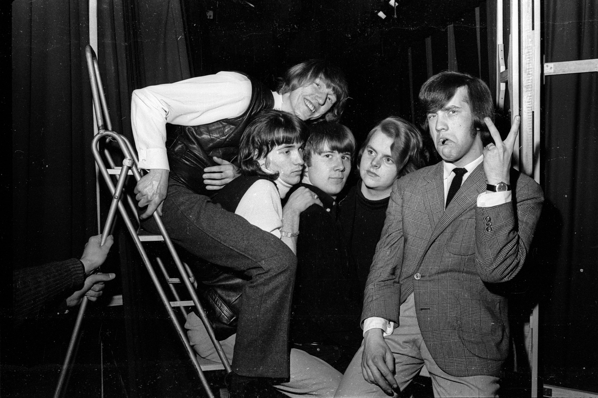 "Ovationer för The Hep Stars" på Eriksbergsskolan, Uppsala 1965 ...