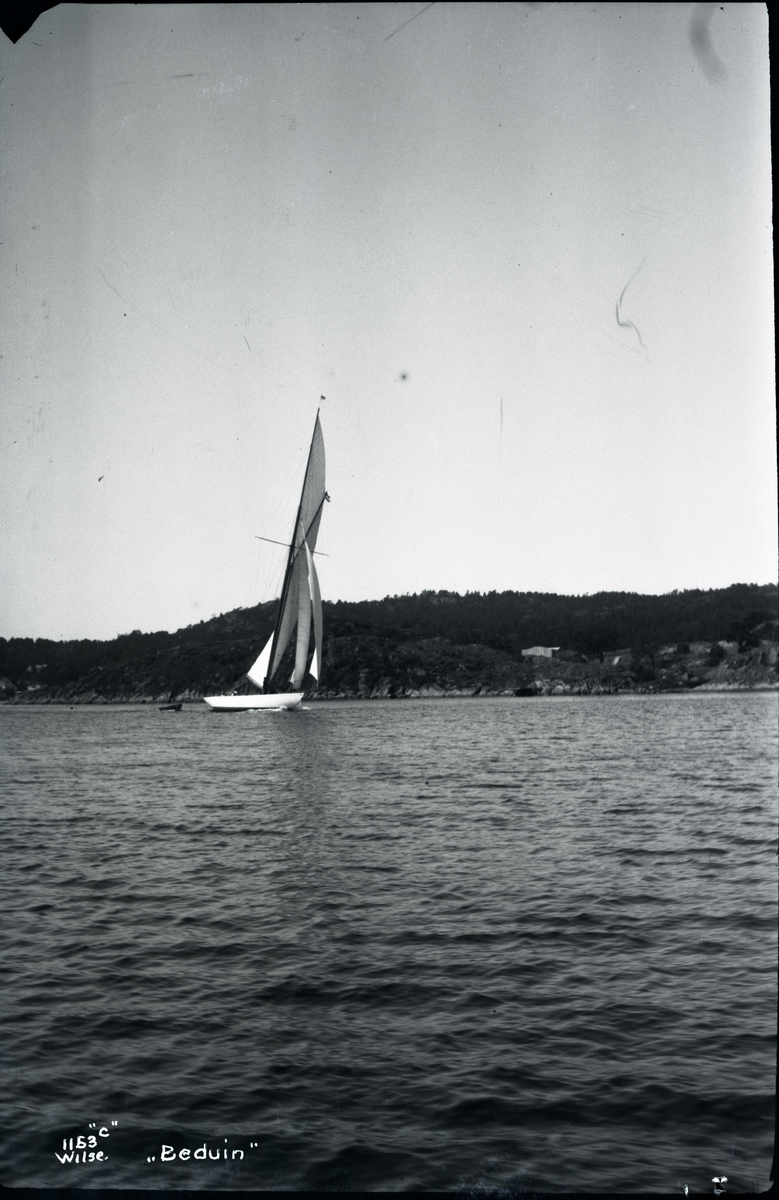 Beduin (b. 1910, William Fifes verft, Dumbarton), Sam Eyde's kutter ...