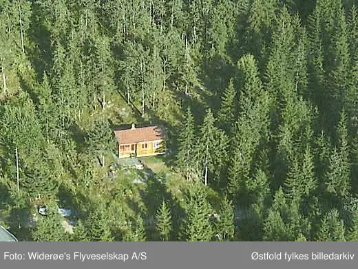boligstrøk, flyfoto, -Østfold fylkes billedarkiv / DigitaltMuseum