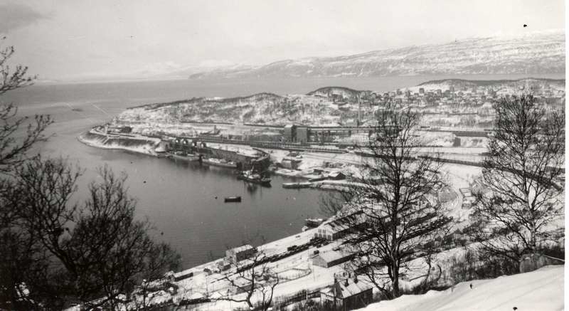 Narvik Havn. LKAB, Kai I og Kai II. -Museum Nord / DigitaltMuseum