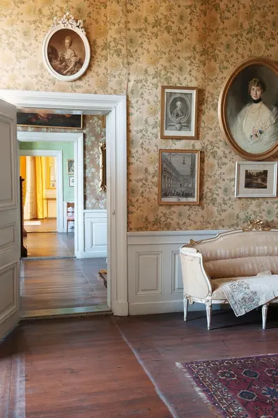 Tyresö slott, interiör -Nordiska museet / DigitaltMuseum