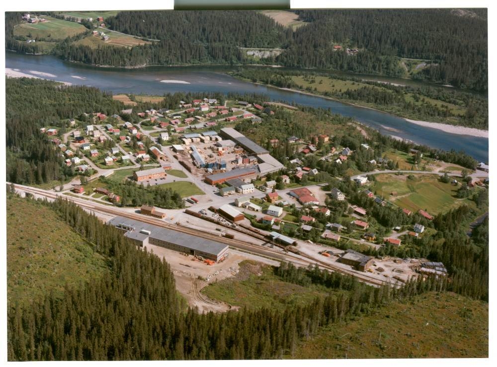 Flyfoto av Trofors -Helgeland Museum / DigitaltMuseum