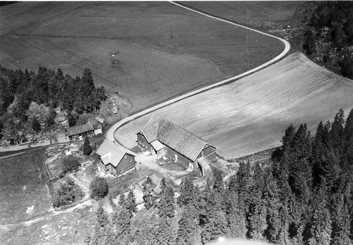 Flyfotoarkiv fra Fjellanger Widerøe AS, fra Porsgrunn Kommune, Stulen ...