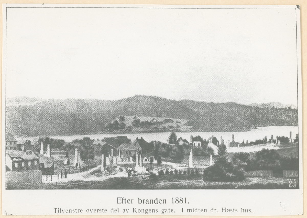 Bybranner i Moss -Mossebibliotekene / DigitaltMuseum