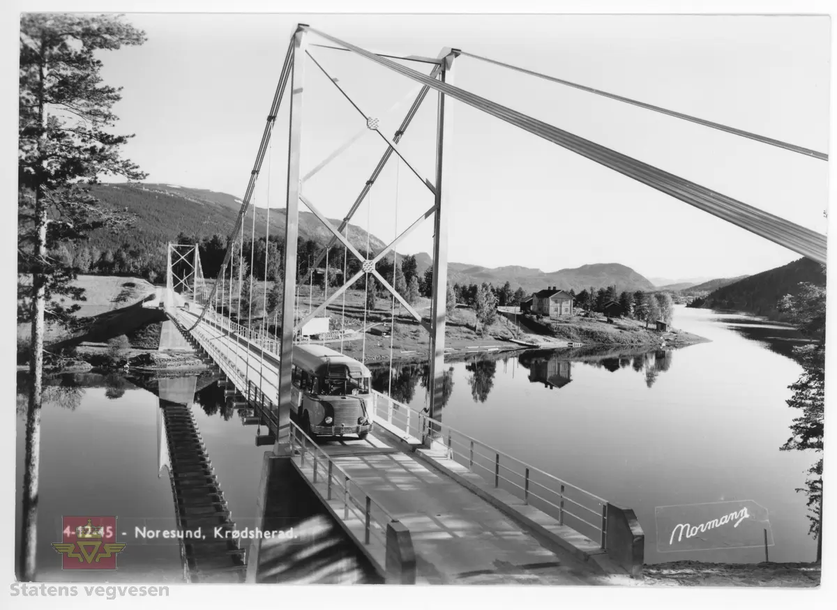 Noresund bru i Krødsherad oppført til OL 1952 -Norsk vegmuseum ...