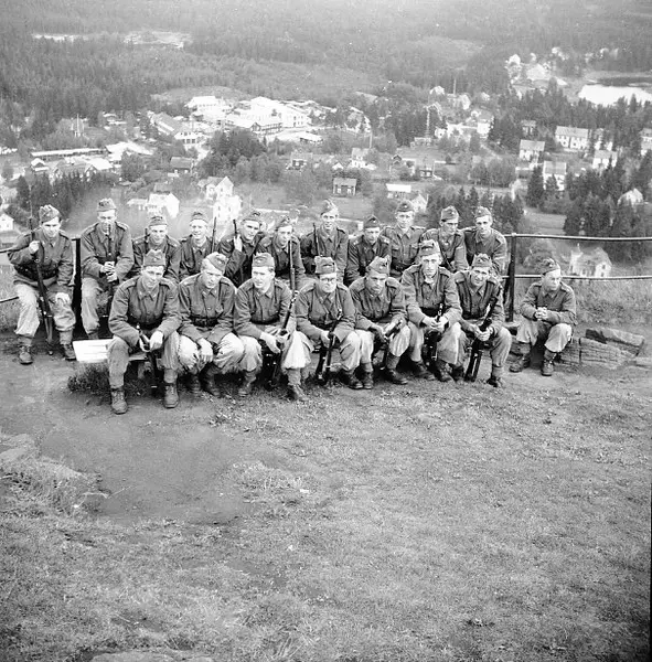 Pluton på Tabergs topp. -Miliseum / DigitaltMuseum