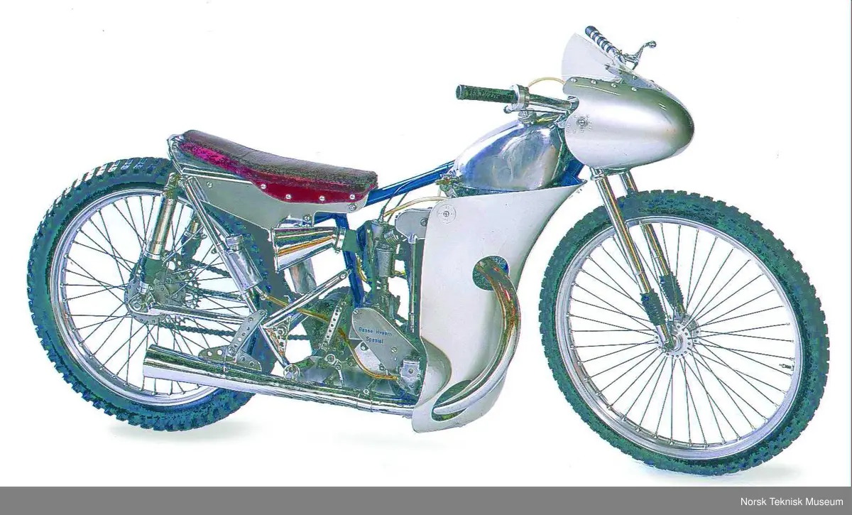 Motorsykkel -Norsk Teknisk Museum / DigitaltMuseum
