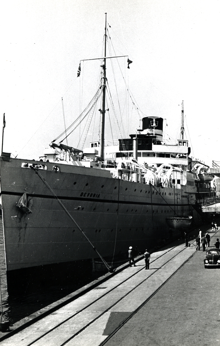 M/S Devonia (Ex. Devonshire)(b.1939, Fairfield Shipbuilding ...