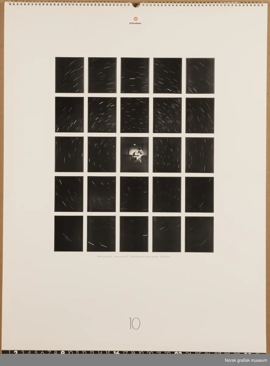 Kalender -Norsk grafisk museum / DigitaltMuseum