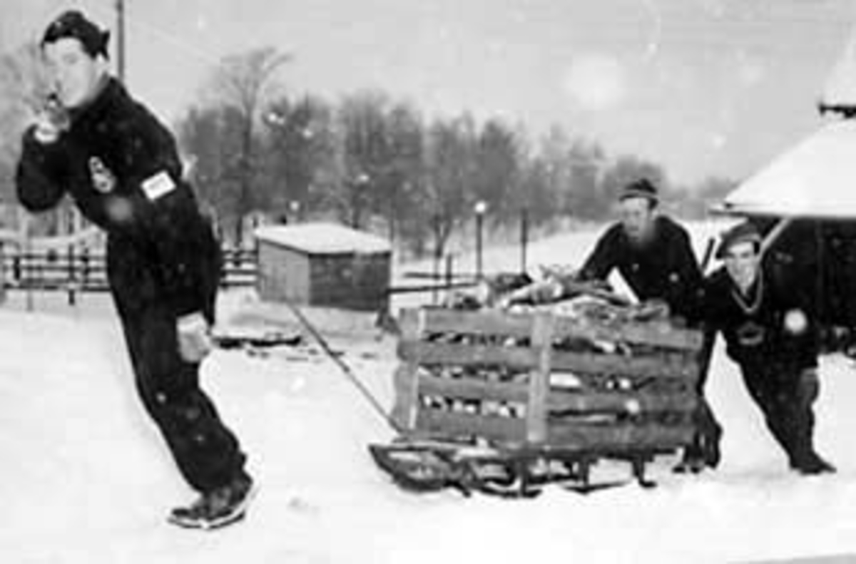 Stange, Fjetre gård, nederlandsk skøyteløper på treningsleier Jan ...