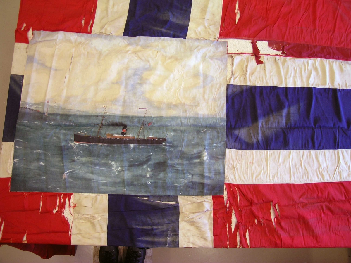Flagg -Sverresborg Trøndelag Folkemuseum / DigitaltMuseum