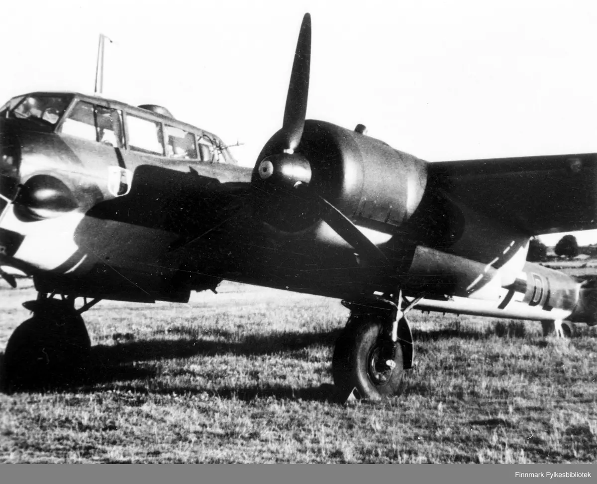 Dornier Do 17Z 7T+DL (verknummer 3477) ved 3. skvadron av kystflygruppe ...