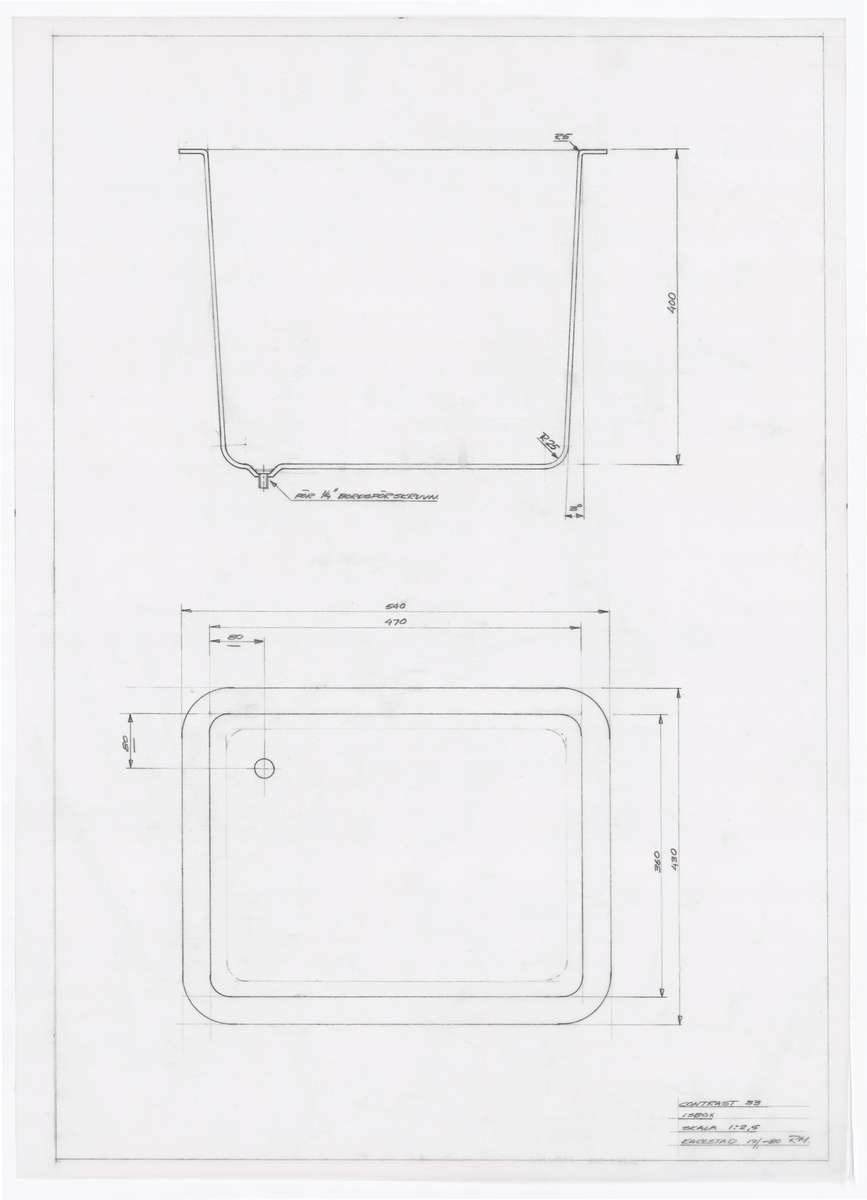 Ritning -Sjöhistoriska museet / DigitaltMuseum