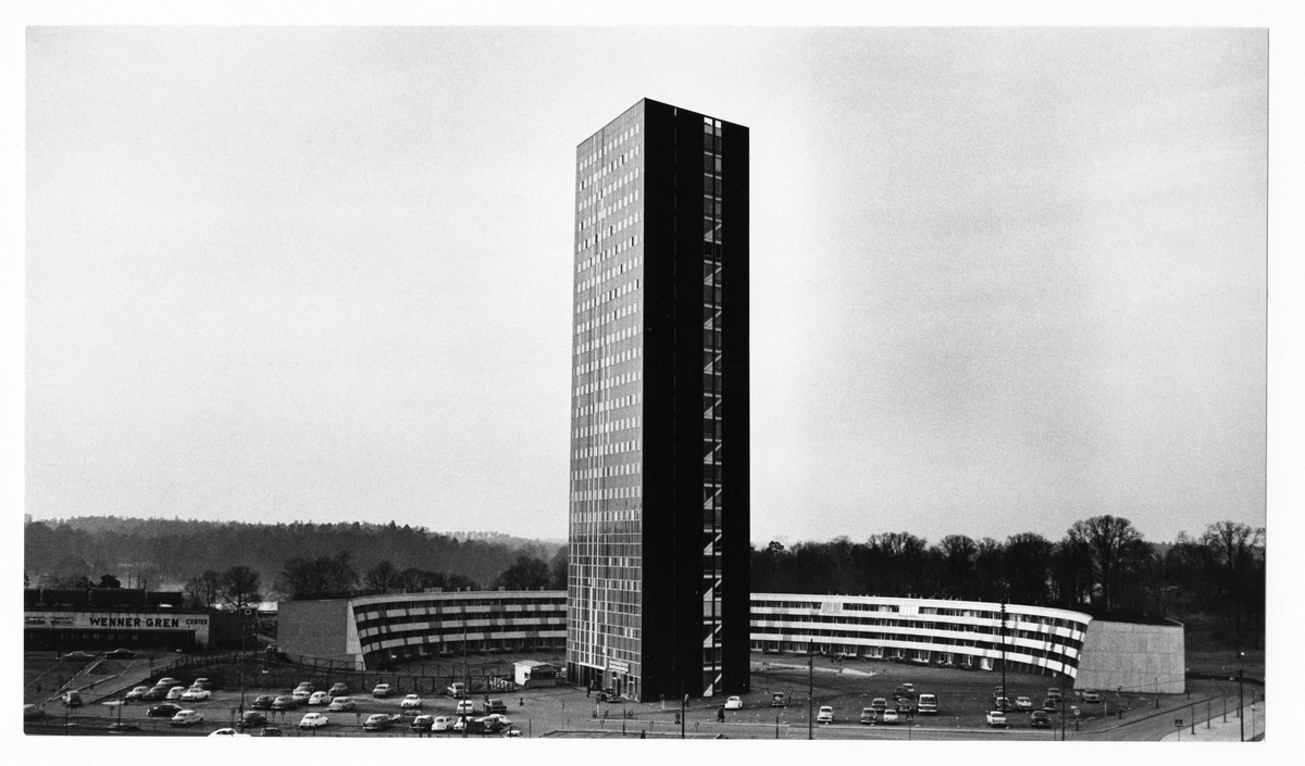 Wenner-Gren Centre. Exterior. -ArkDes / DigitaltMuseum