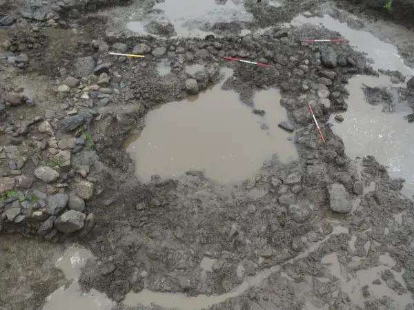 Nore Sunde PR-10471. Arkeologisk utgravning. -Arkeologisk museum ...